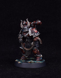Word Bearers Test model | Golden Throne